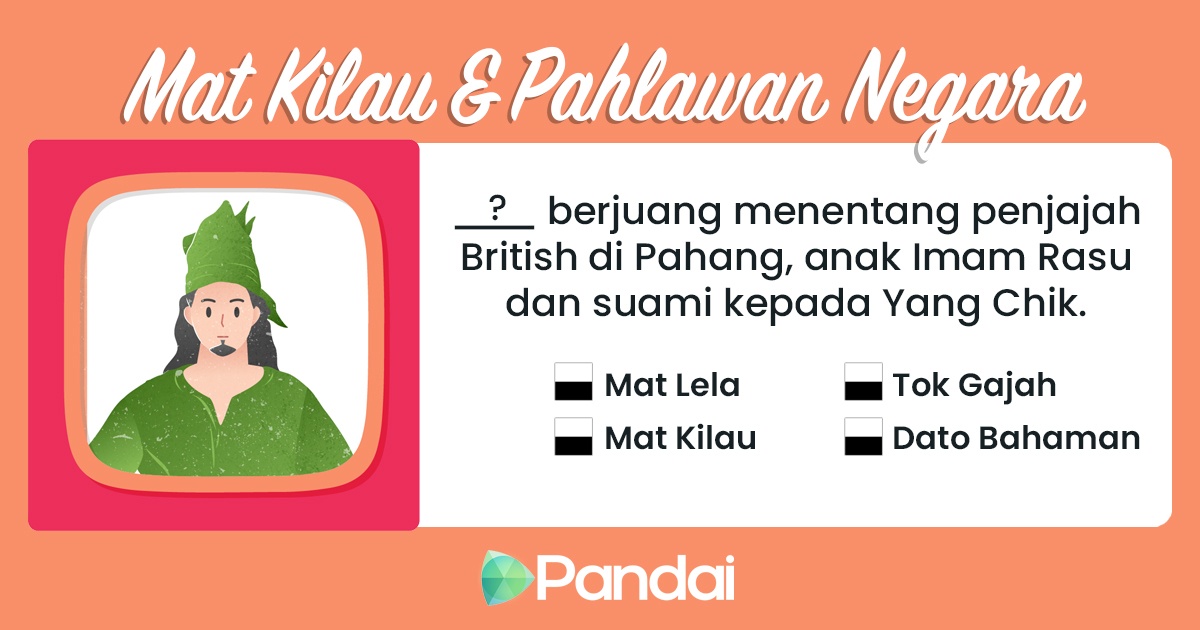 Kuiz Mat Kilau & Pahlawan Negara